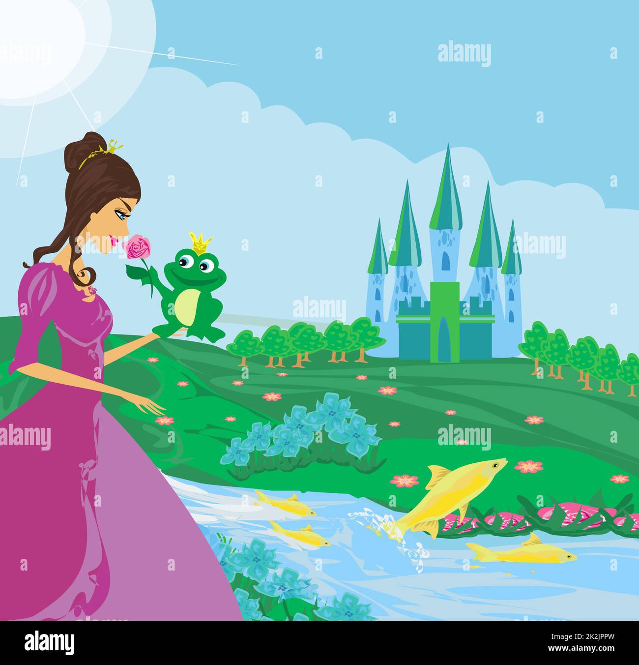 The frog princess or tsarevna frog hi-res stock photography and images ...