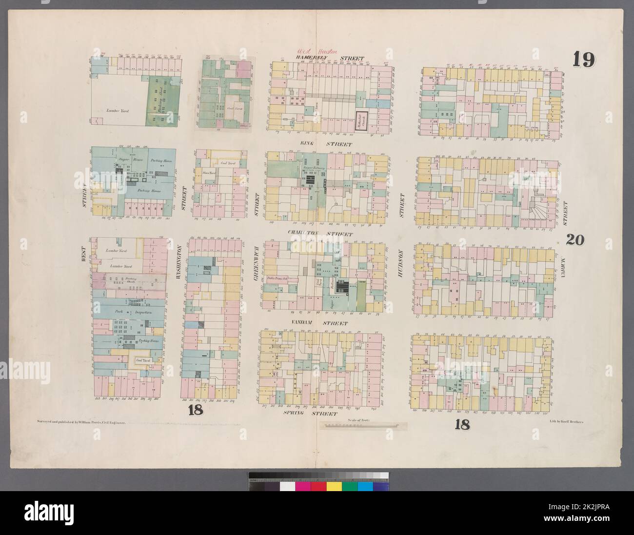 Cartographic, Maps. 1857 - 1862. Lionel Pincus and Princess Firyal Map ...