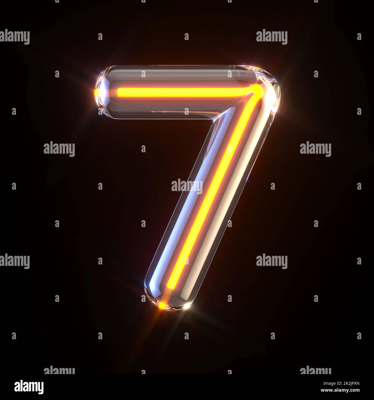 Number lamp glowing font vintage hi-res stock photography and images ...