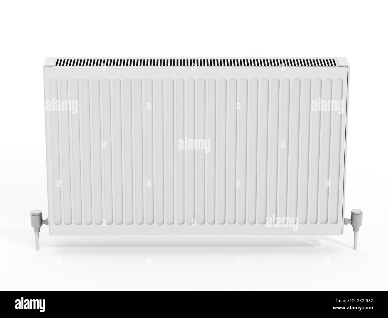 Radiator isolated on white background. 3D illustration Stock Photo - Alamy