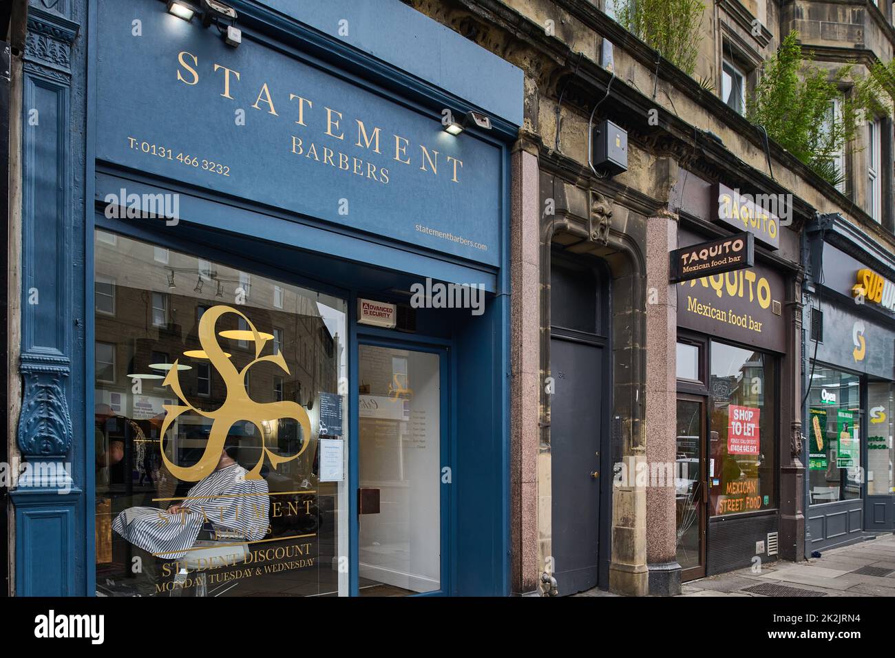 Statement barbers hi-res stock photography and images - Alamy