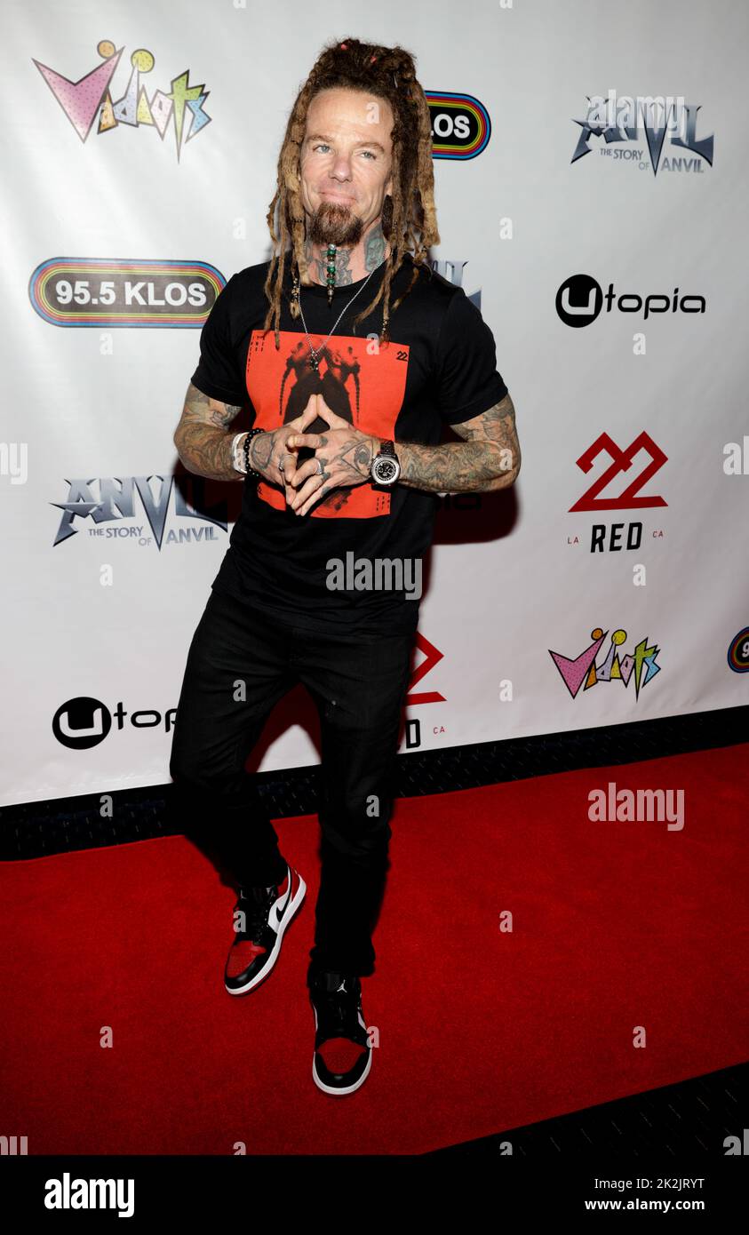 Los Angeles, CA - Sept 22, 2022 - Logan Mader attends the red-carpet ...