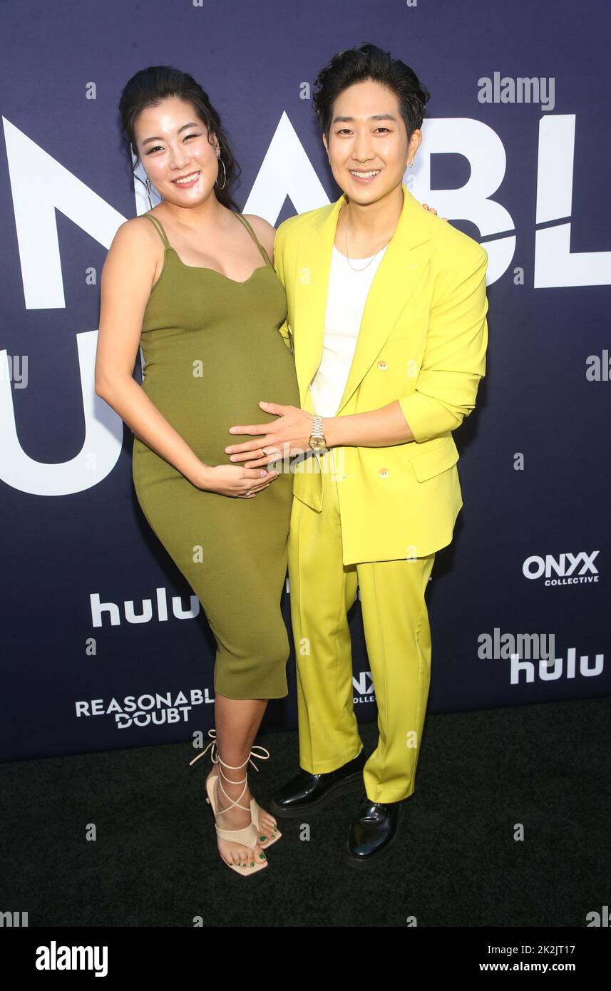 22 September 2022 - Los Angeles, California - Hannah Jun and Tim Jo ...