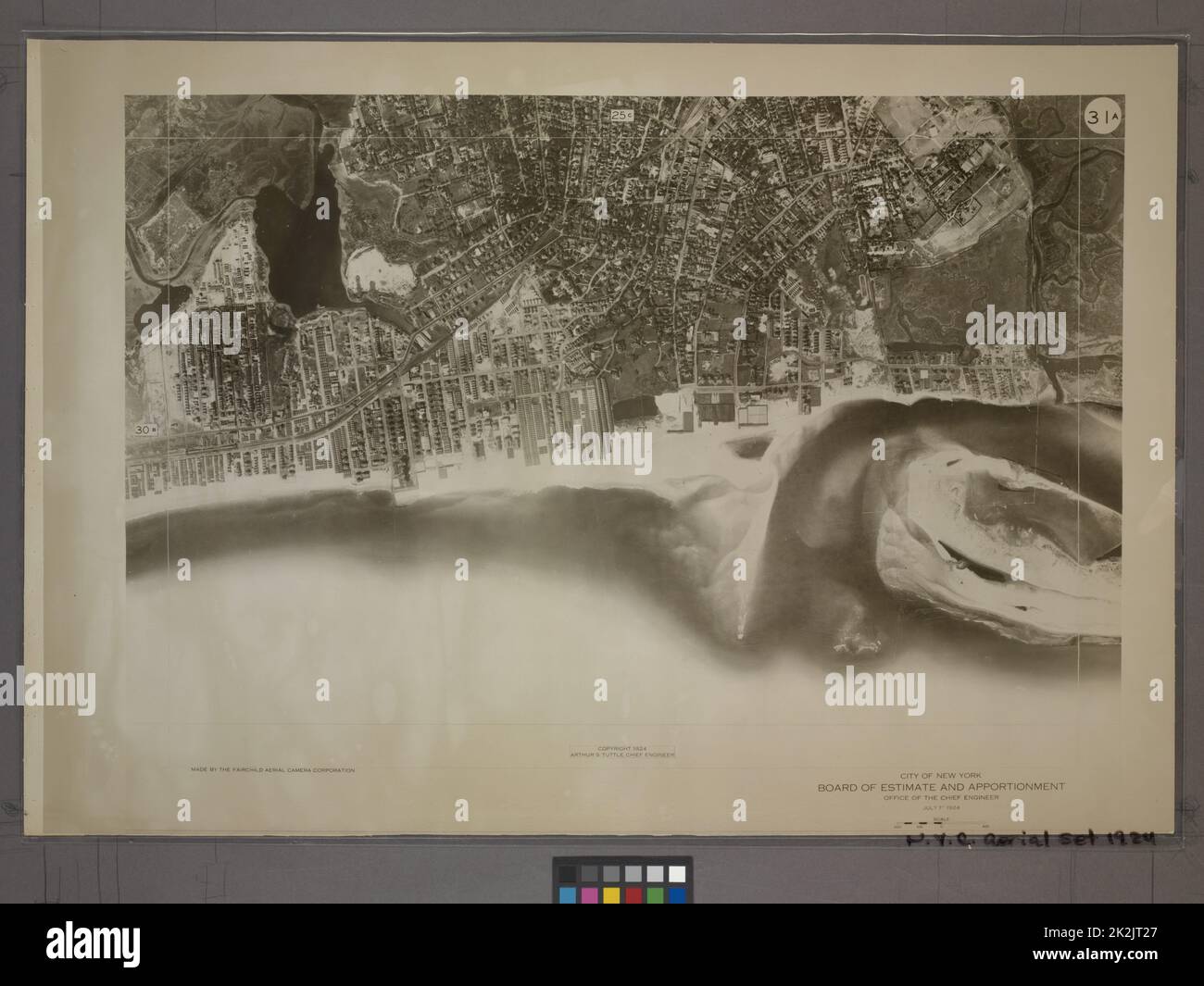 New York (N.Y.). Bureau of Engineering. Cartographic, Maps. 1924 ...