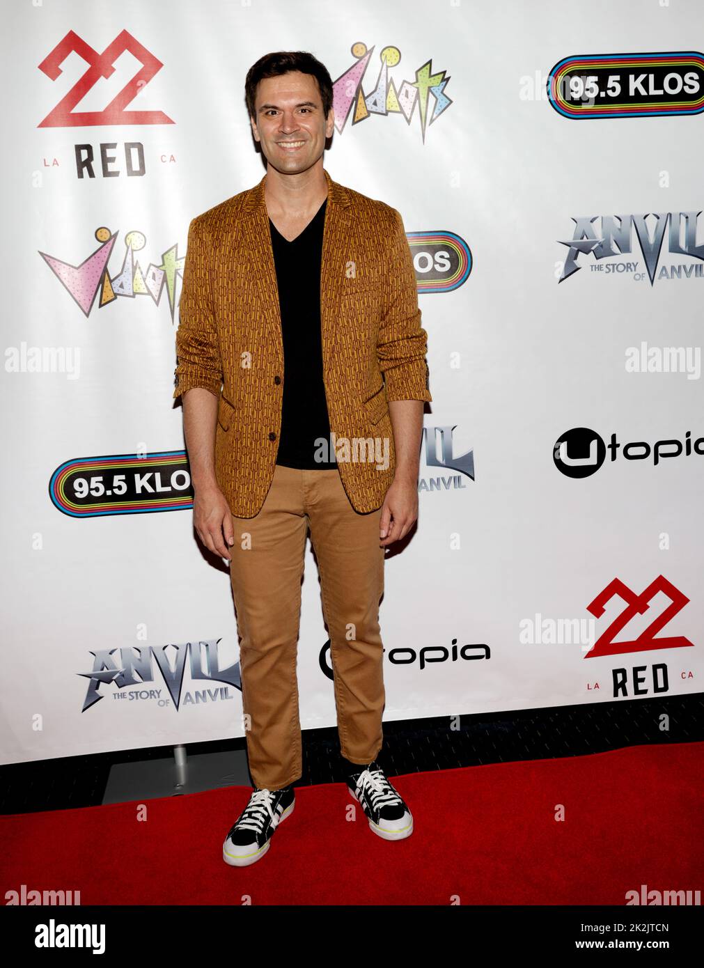 Los Angeles, CA - Sept 22, 2022 - Kash Hovey attends the red-carpet premiere of the “Anvil! The ...