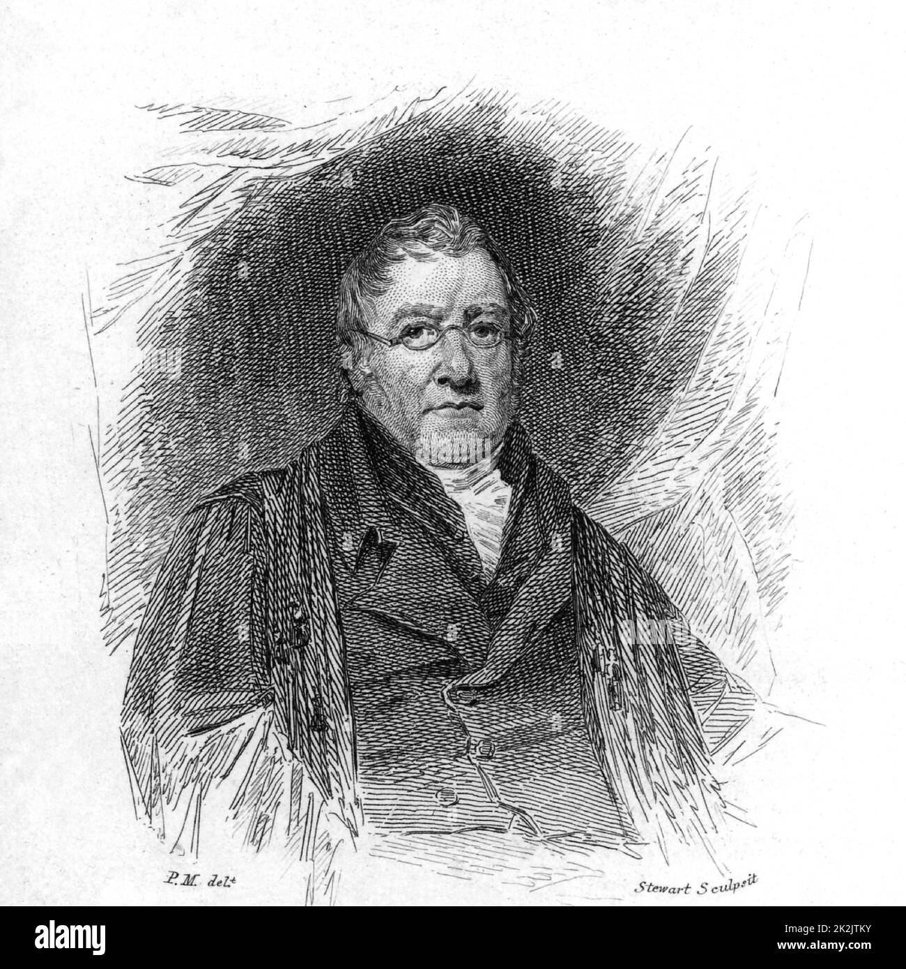 John Playfair (1748-1819) mathematician and geologist, born at Benvie ...