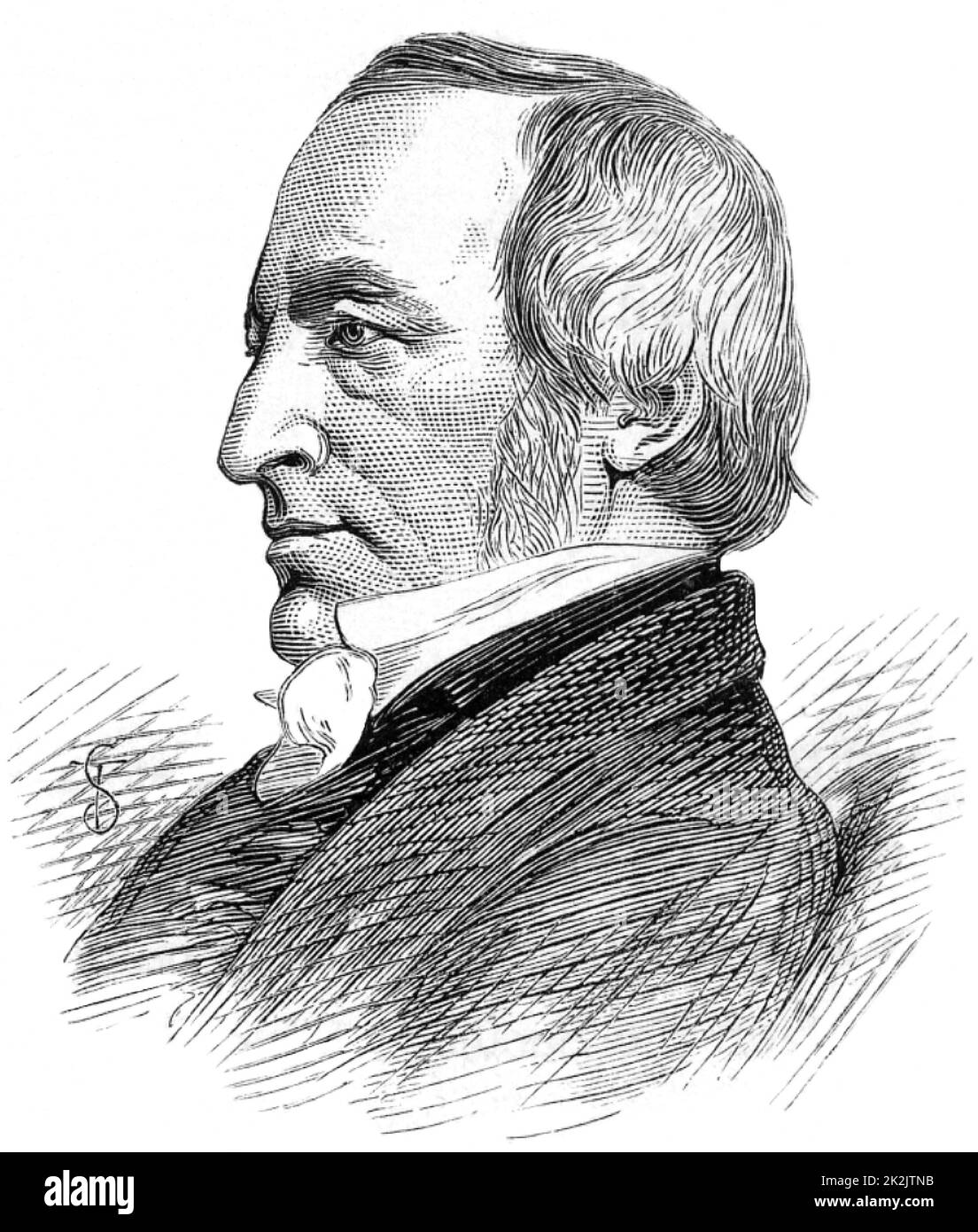 William Daniel Conybeare (1787-1857) British geologist. The first to ...