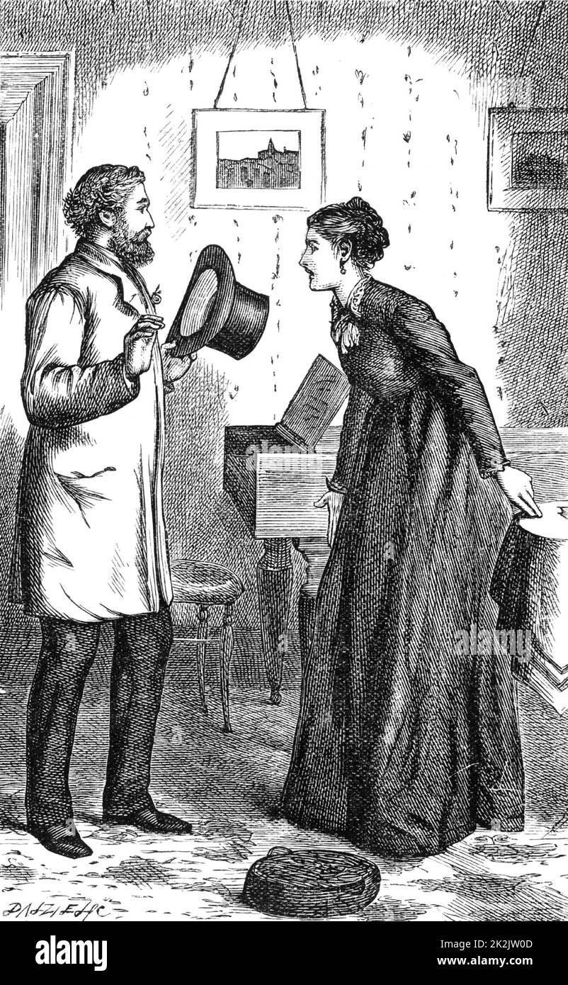 Rachel Verrinder telling Franklin Blake, to his amazement, that she saw ...