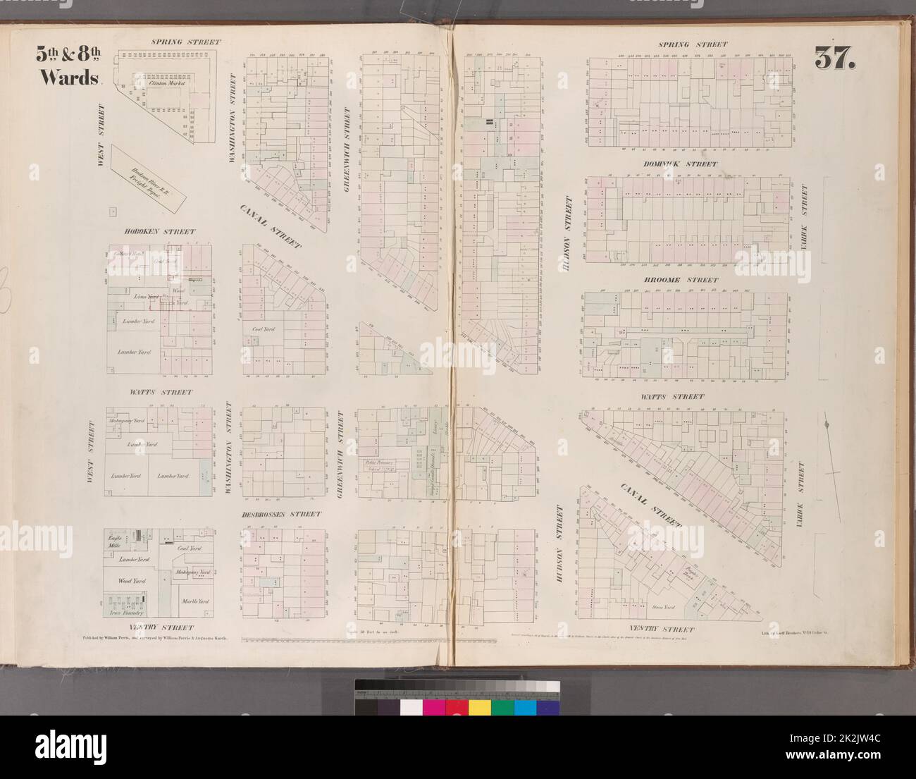 Cartographic, Maps. 1853. Lionel Pincus and Princess Firyal Map ...