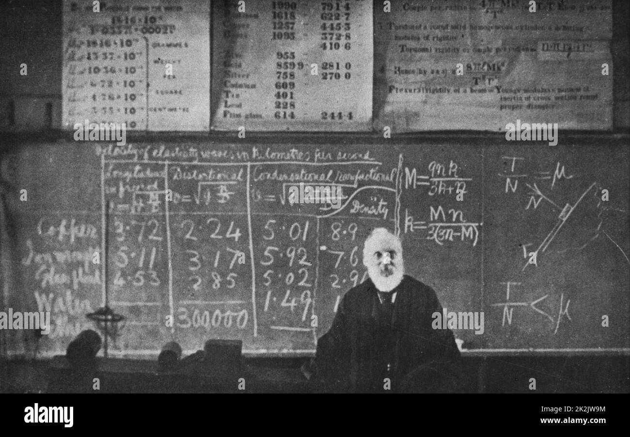 William Thomson, Lord Kelvin (1824-1907), Scottish mathematician and ...