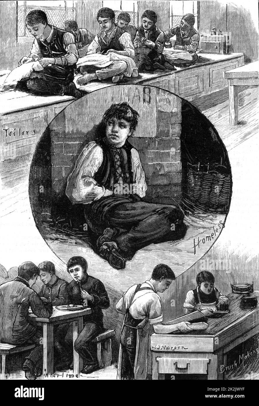 London poverty 19th century hi-res stock photography and images - Alamy