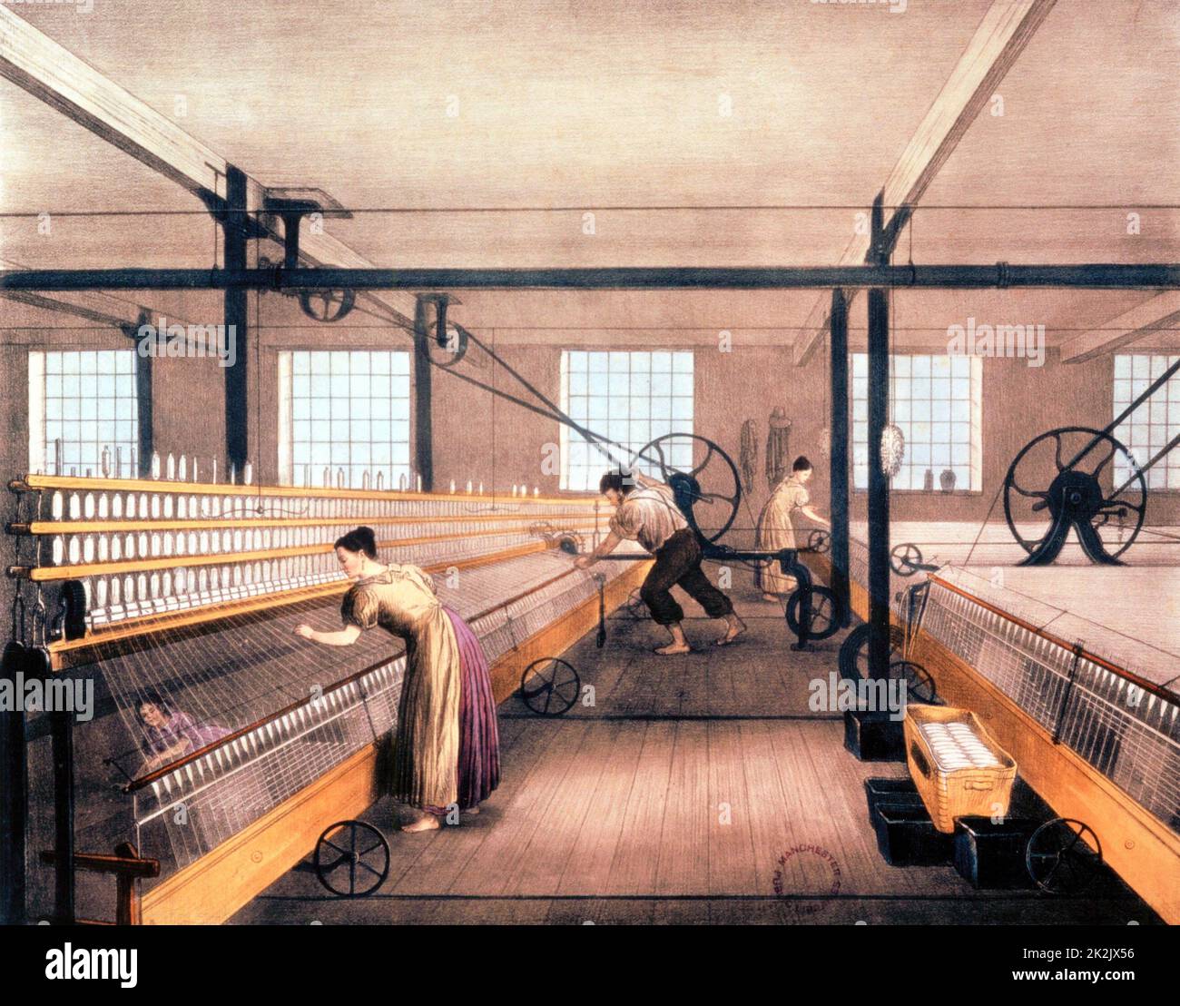 Cotton industry 19th century hi-res stock photography and images - Alamy