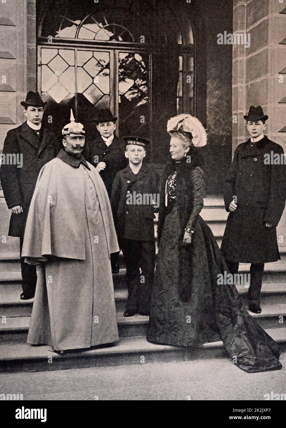 Photographic portrait of Wilhelm II, German Emperor (1859-1941). Dated ...