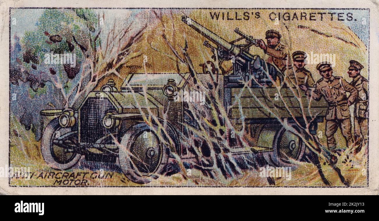 British anti aircaft gun motor hi-res stock photography and images - Alamy