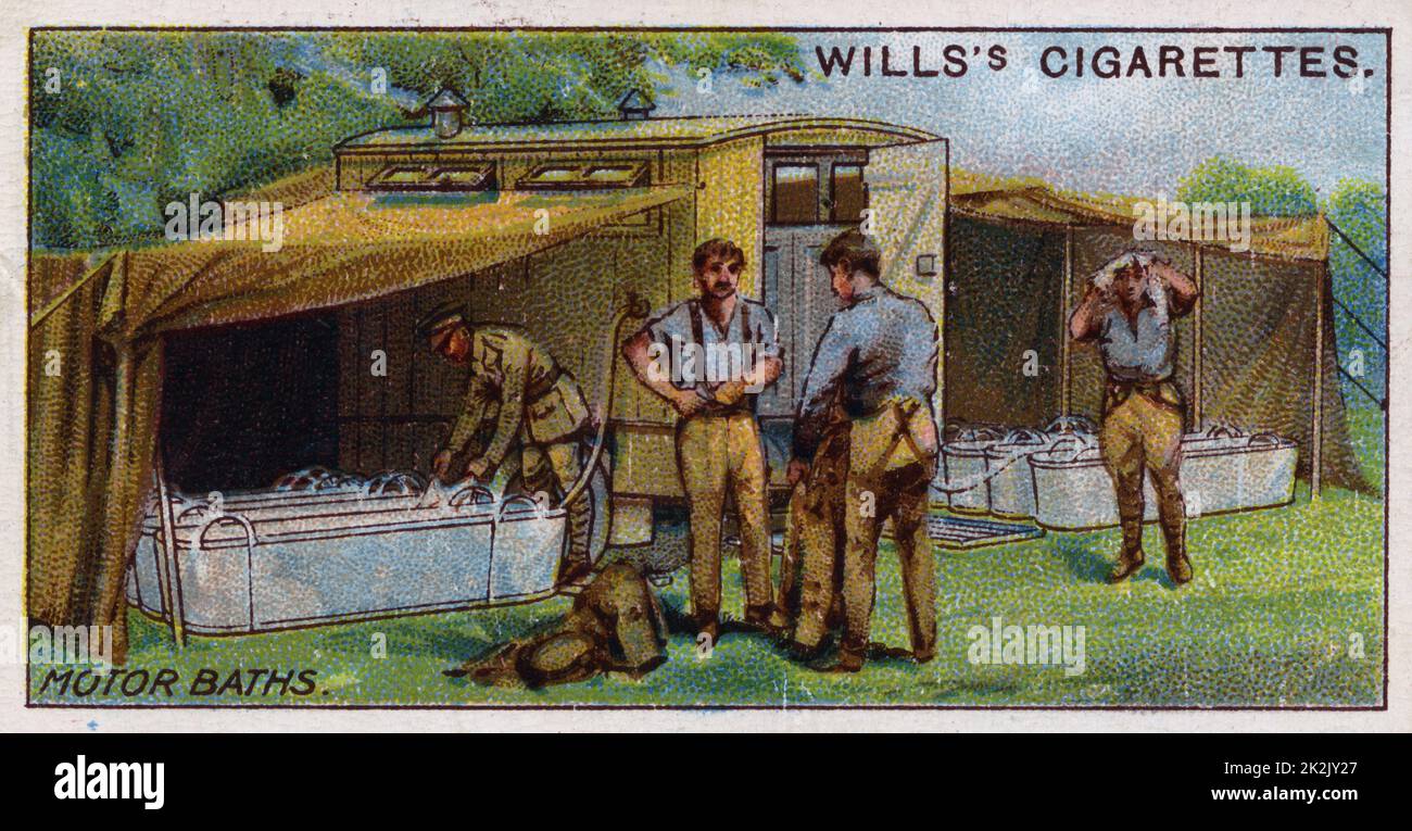 Military Motors series, 1916: British Motor Baths Stock Photo - Alamy