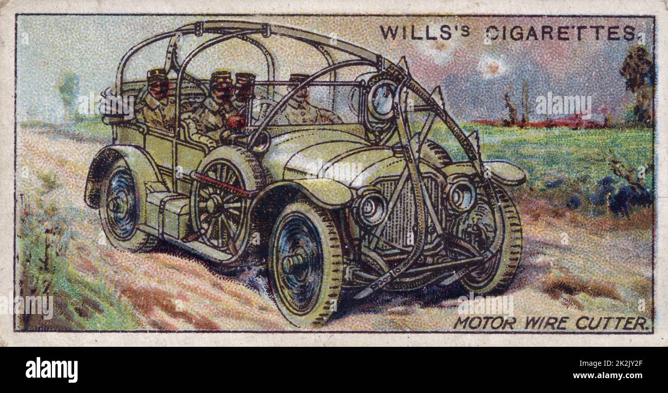Military Motors series, 1916: French Motor Wire Cutter Stock Photo - Alamy