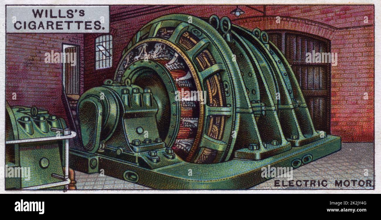 Engineering Wonders, 1927: Electric motor driving a rolling mill ...