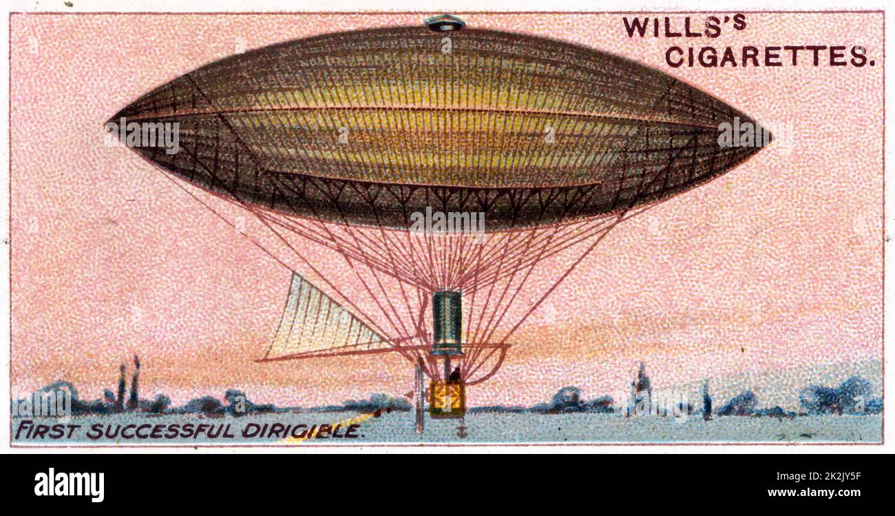 Aviation, 1910: Gaston Tissandier's (1843-1899) electric-powered ...