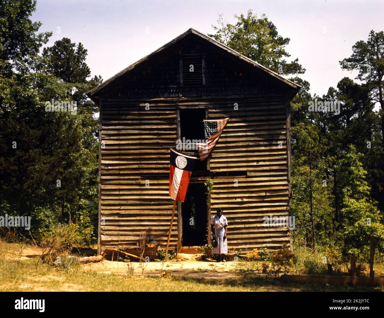 African americans slum shanty shack southern states hi-res stock ...