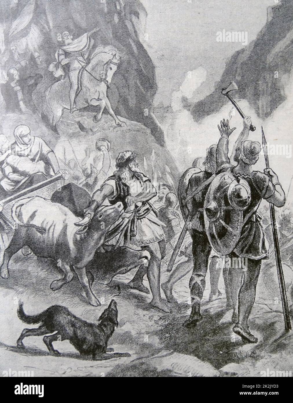 Teutons hi-res stock photography and images - Alamy