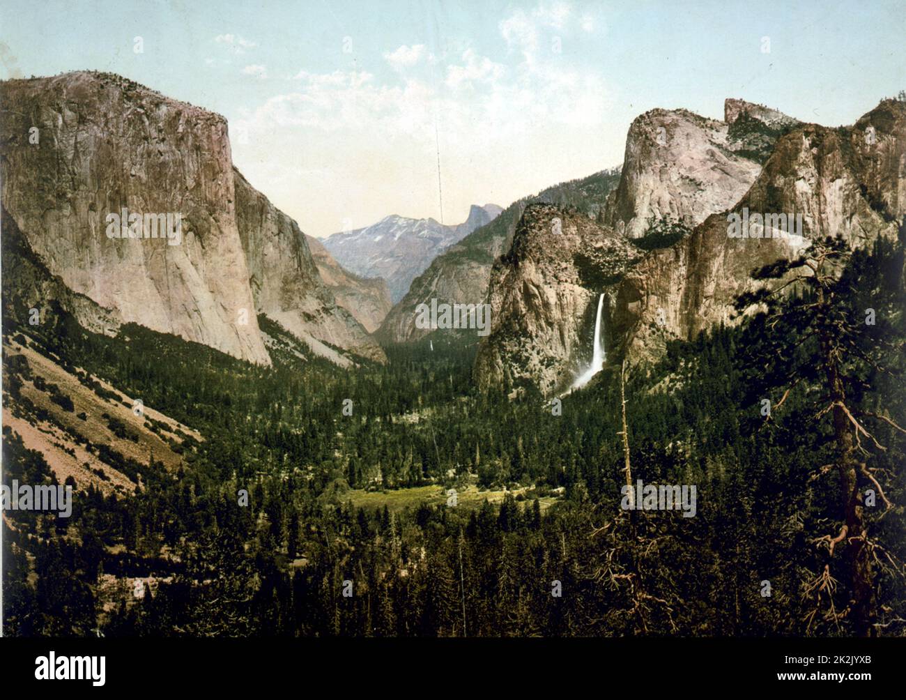 William henry jackson yosemite valley hi-res stock photography and ...