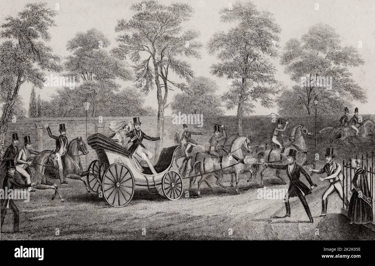 Attempted assassination of Queen Victoria (1819-1901), queen of the ...