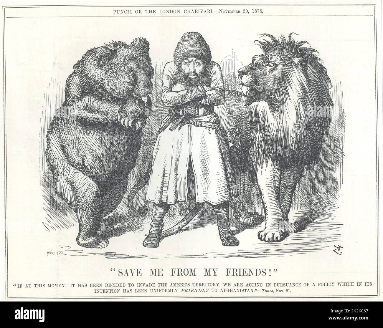 British Colonialism Cartoon