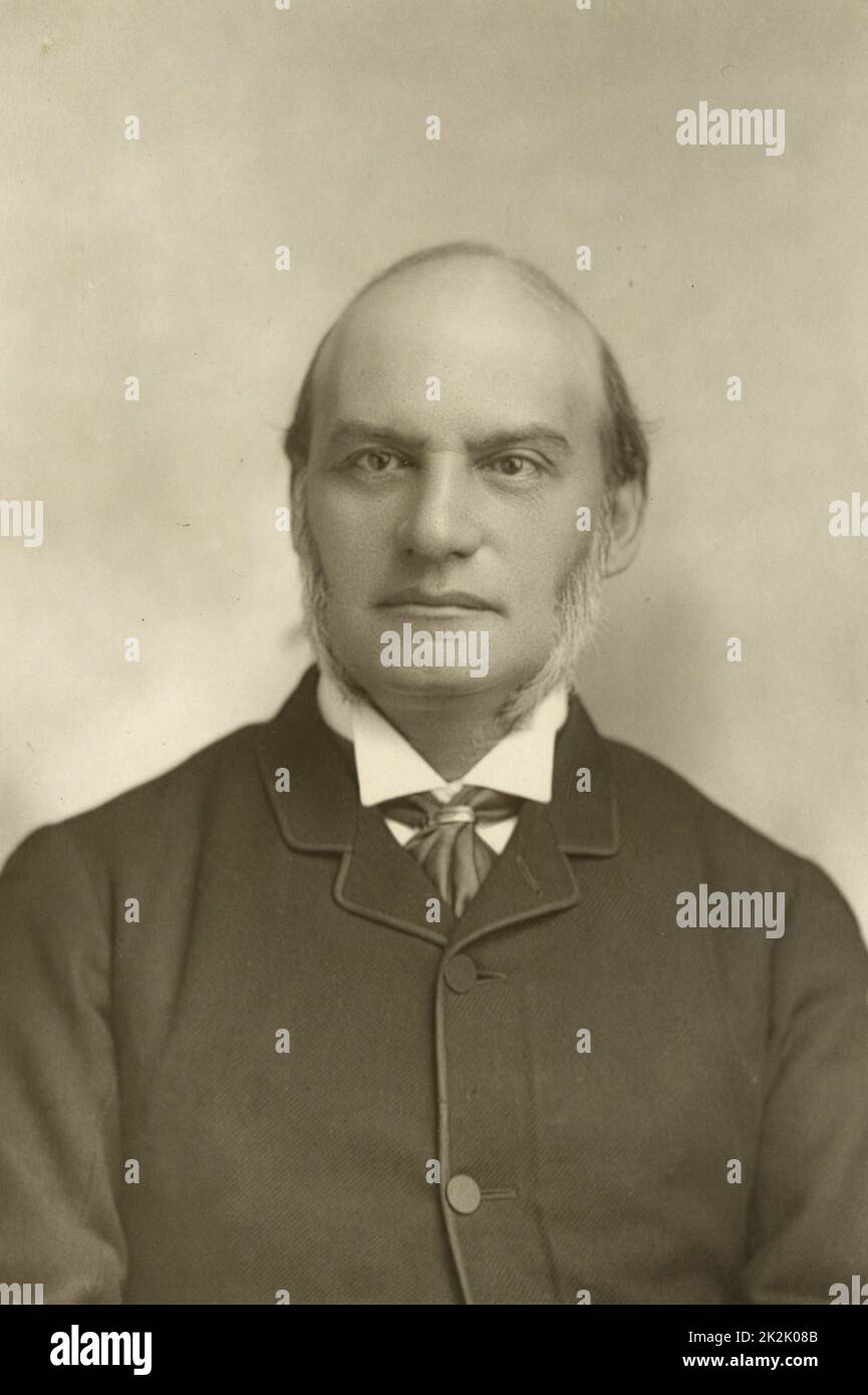 Woodburytype portrait hi-res stock photography and images - Alamy