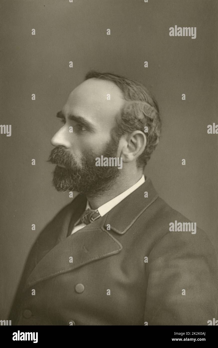 Michael Davitt (1846-1906 pictured c1890. Irish republican and labour ...