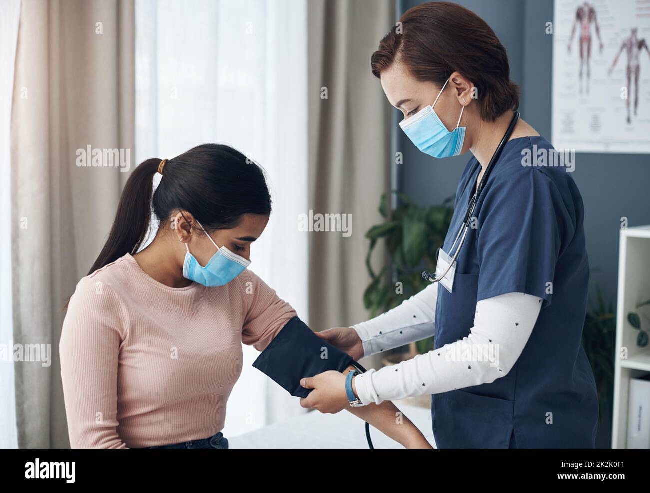 Female doctor patient monitor hi-res stock photography and images - Alamy