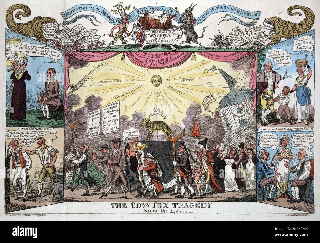 Cruikshank cartoon hi-res stock photography and images - Alamy