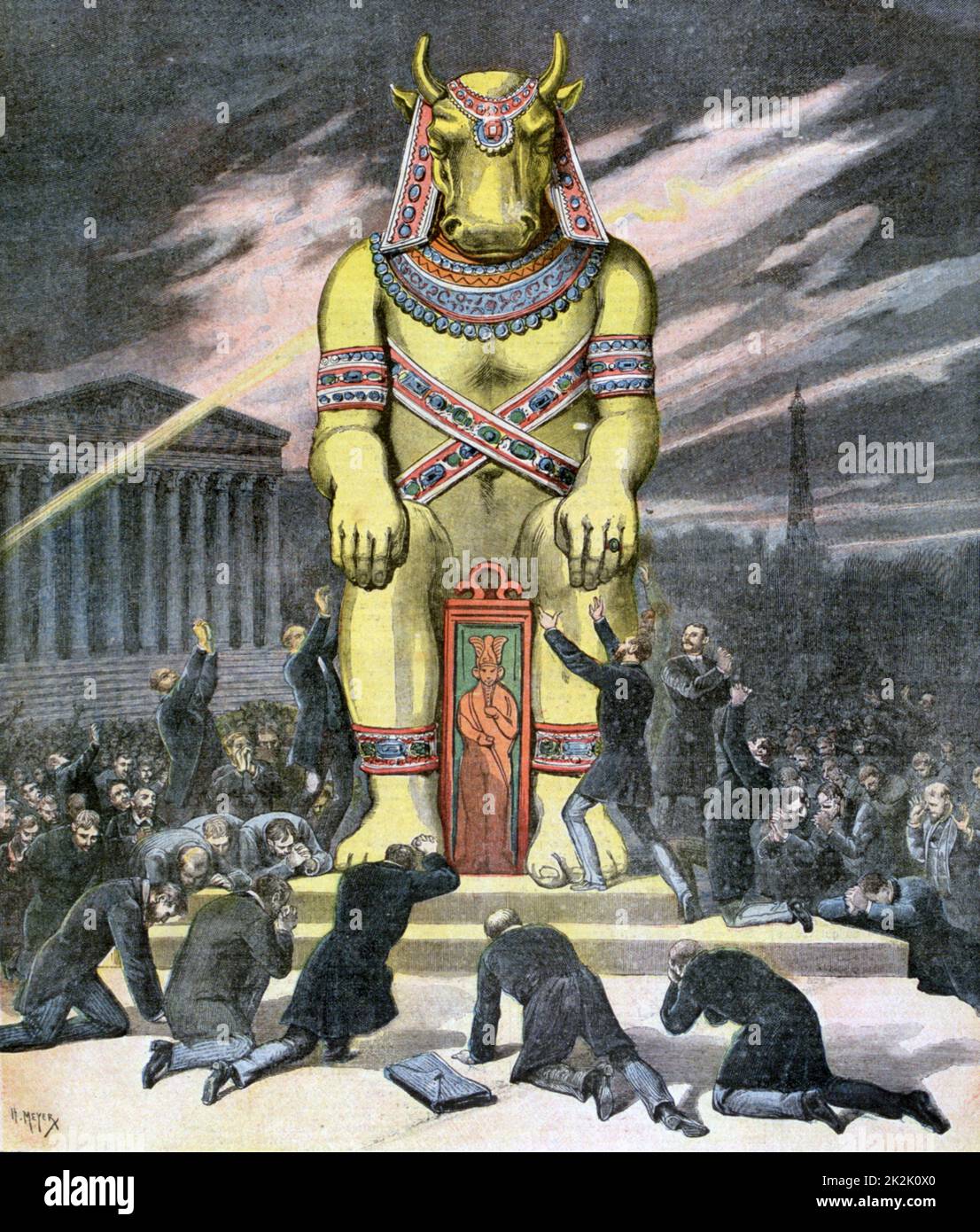 Kicking The Head Of The Golden Calf Moses