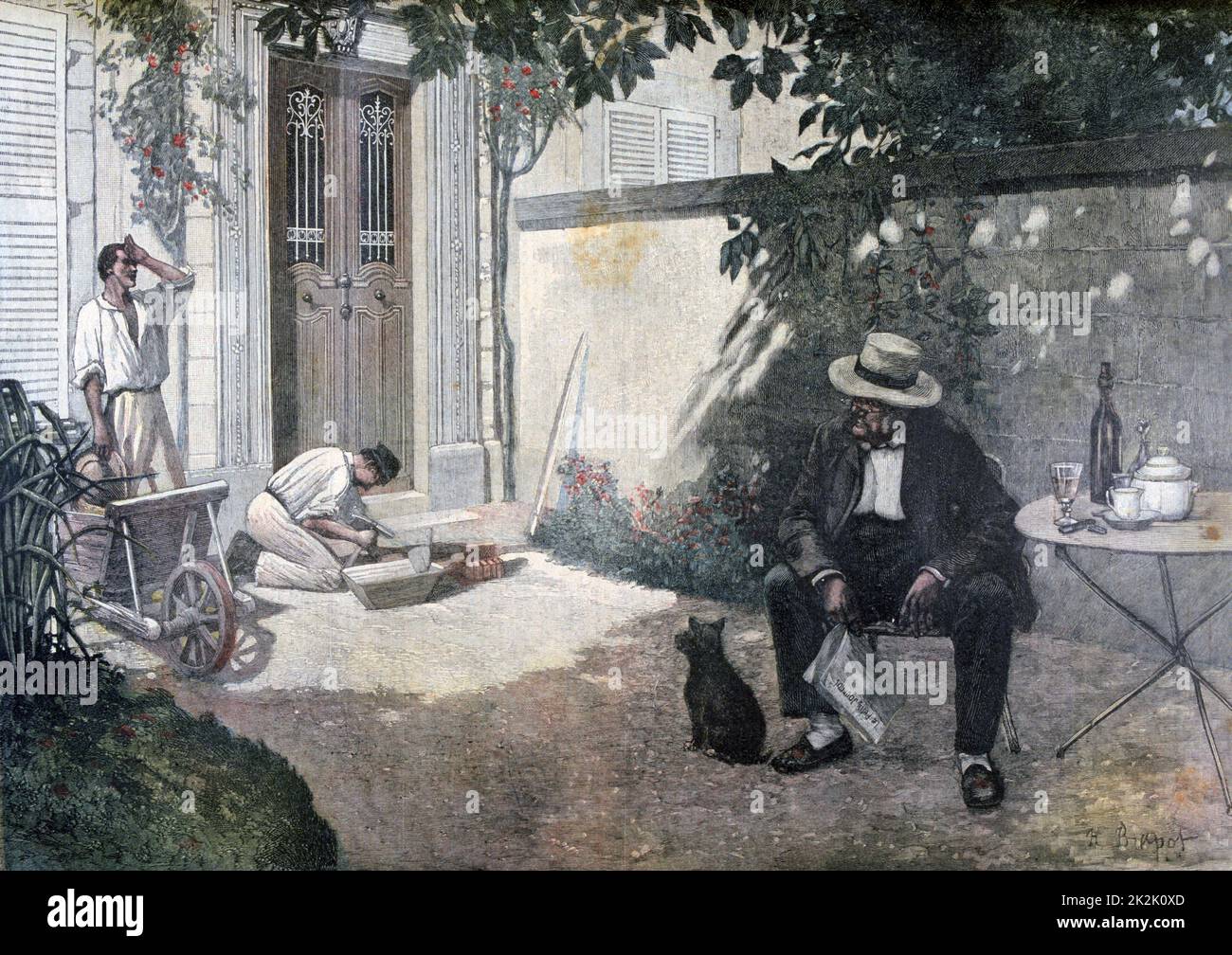 Middle class 19th century hi-res stock photography and images - Alamy