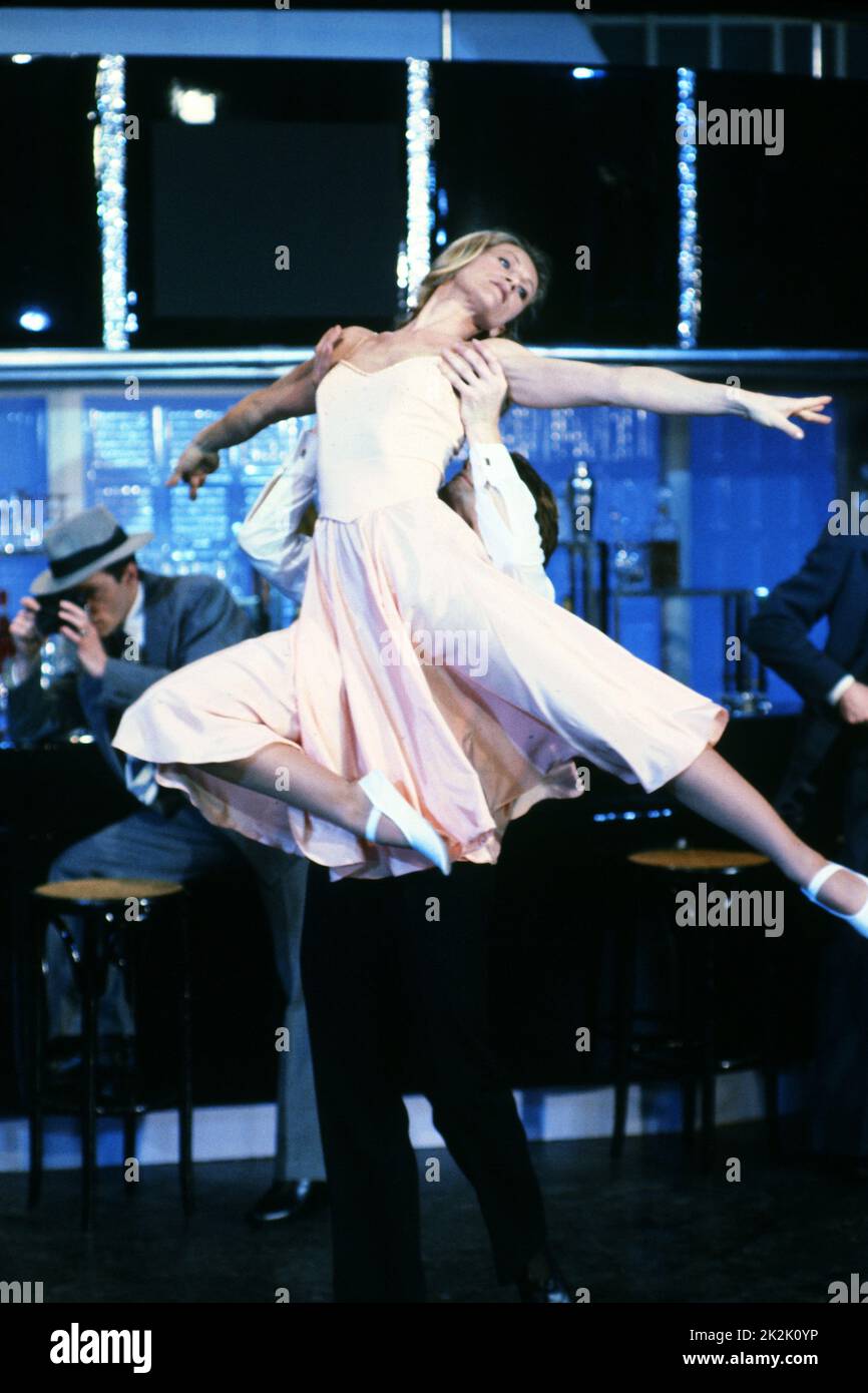 French singer Sheila on the set of the variety TV show "Formule 1", on ...