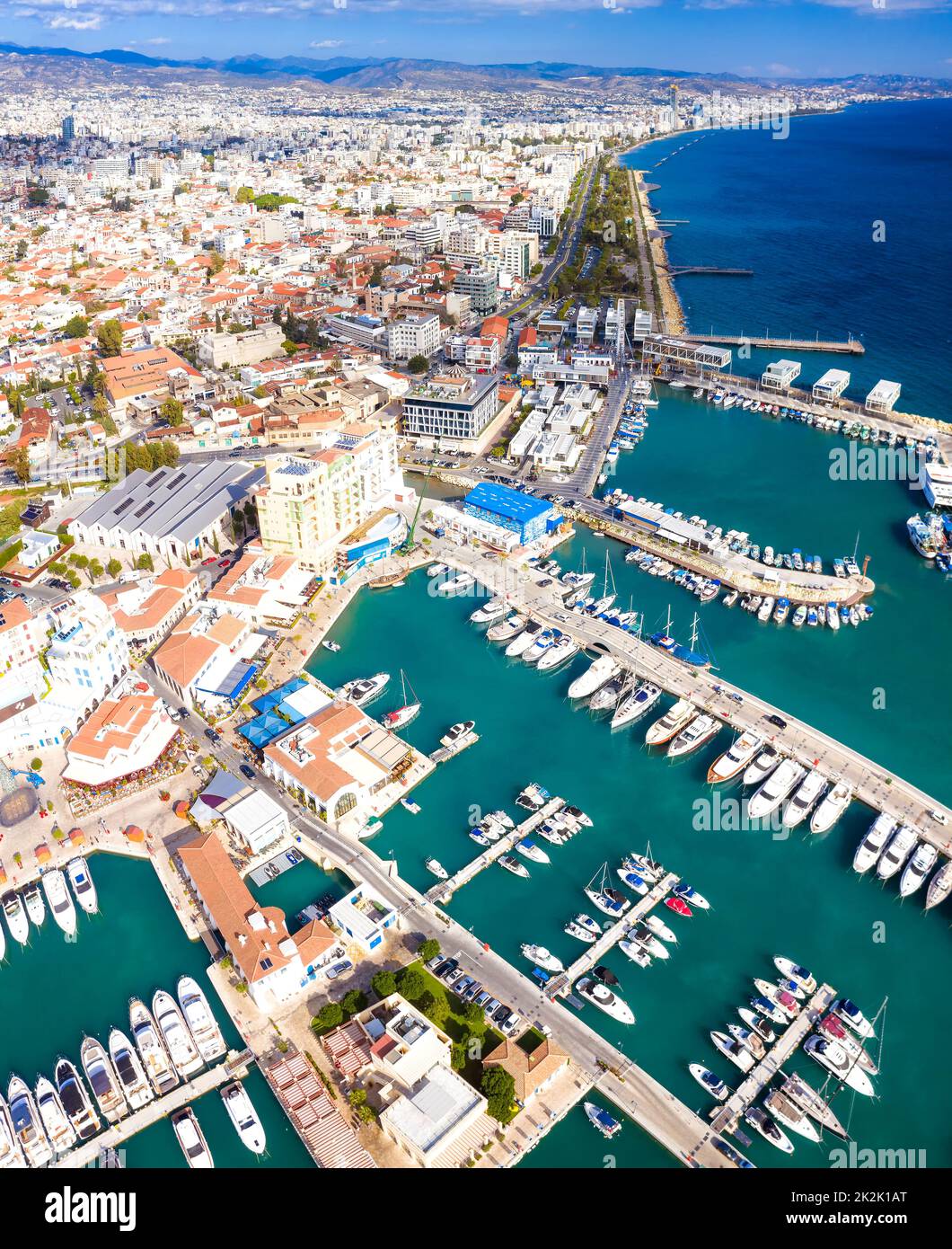 Aerial port shot hi-res stock photography and images - Alamy