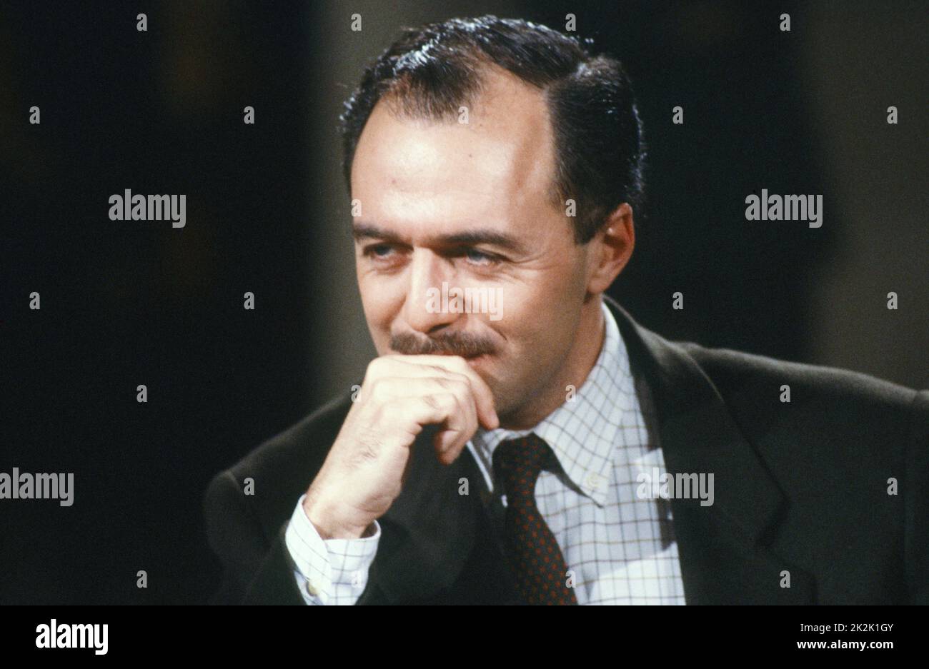 French journalist and writer Pierre Assouline, attending the literary ...