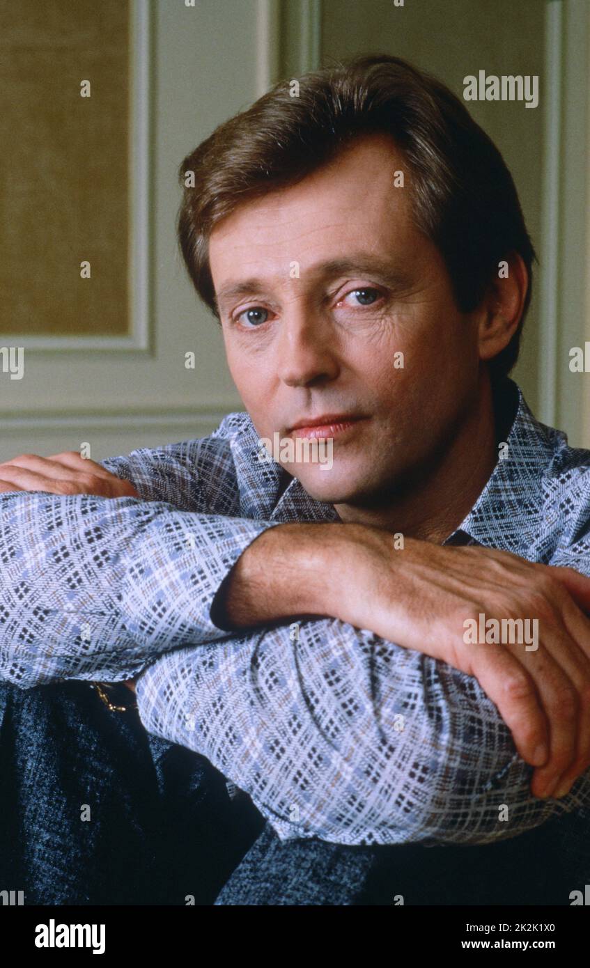 The American actor Christopher Mitchum, photographed during the 15th ...