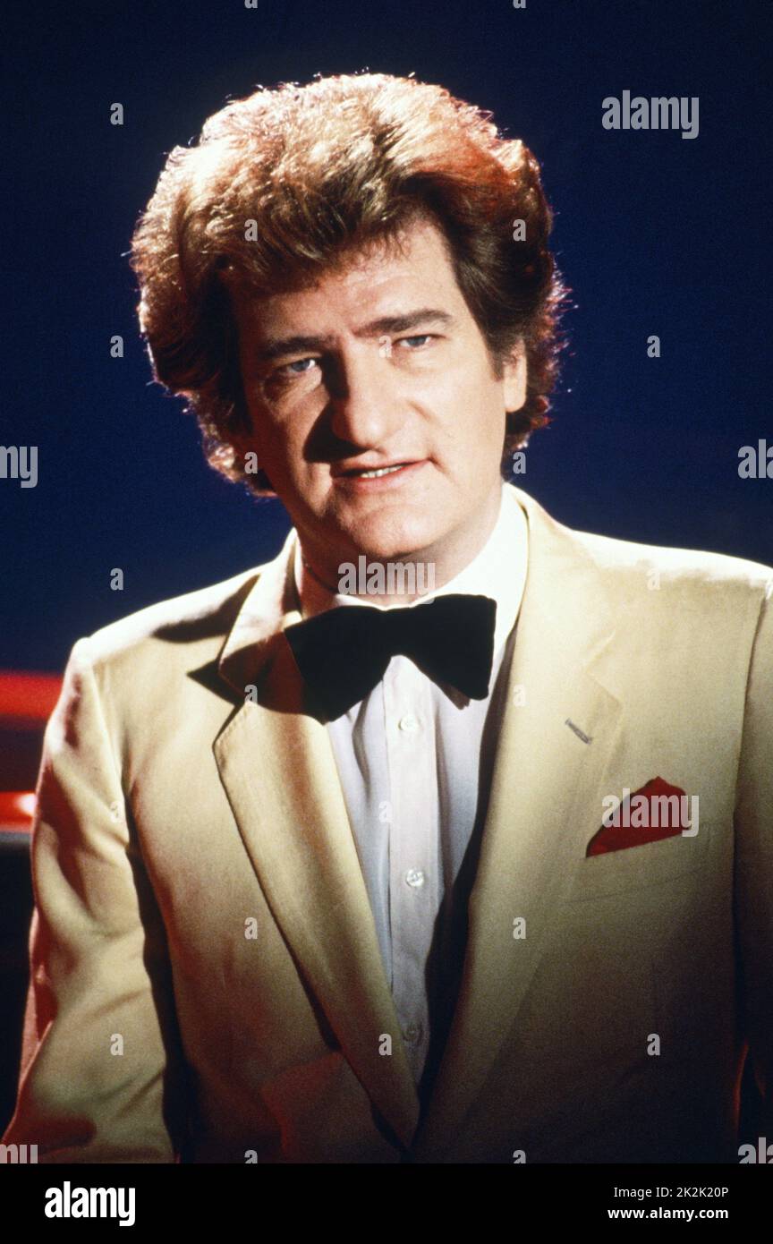 Portrait of French singer Eddy Mitchell, circa 1989 Stock Photo - Alamy