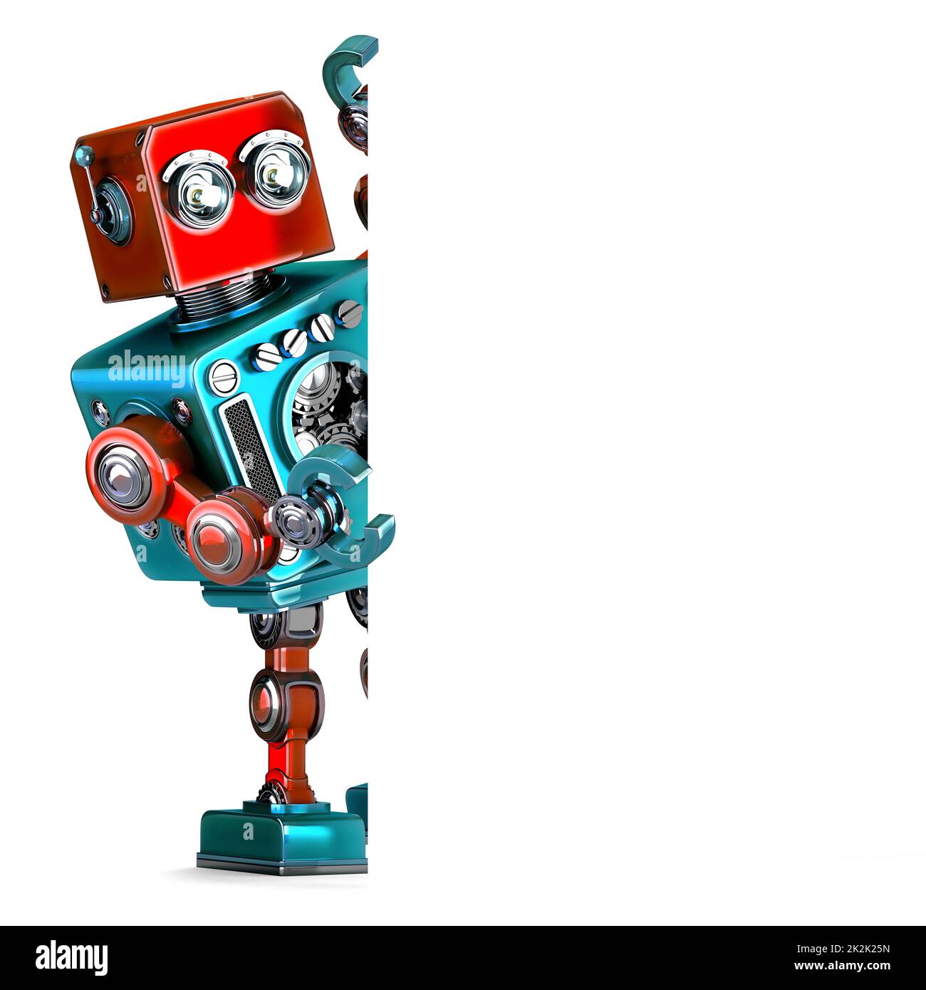 Vintage Robot Poster