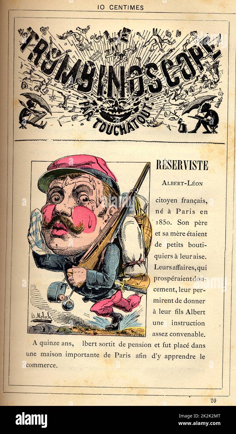 19th caricature france got hi-res stock photography and images - Alamy