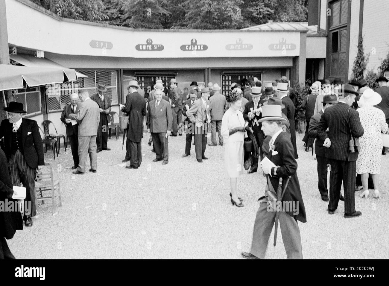 Jockey grandstand hi-res stock photography and images - Alamy