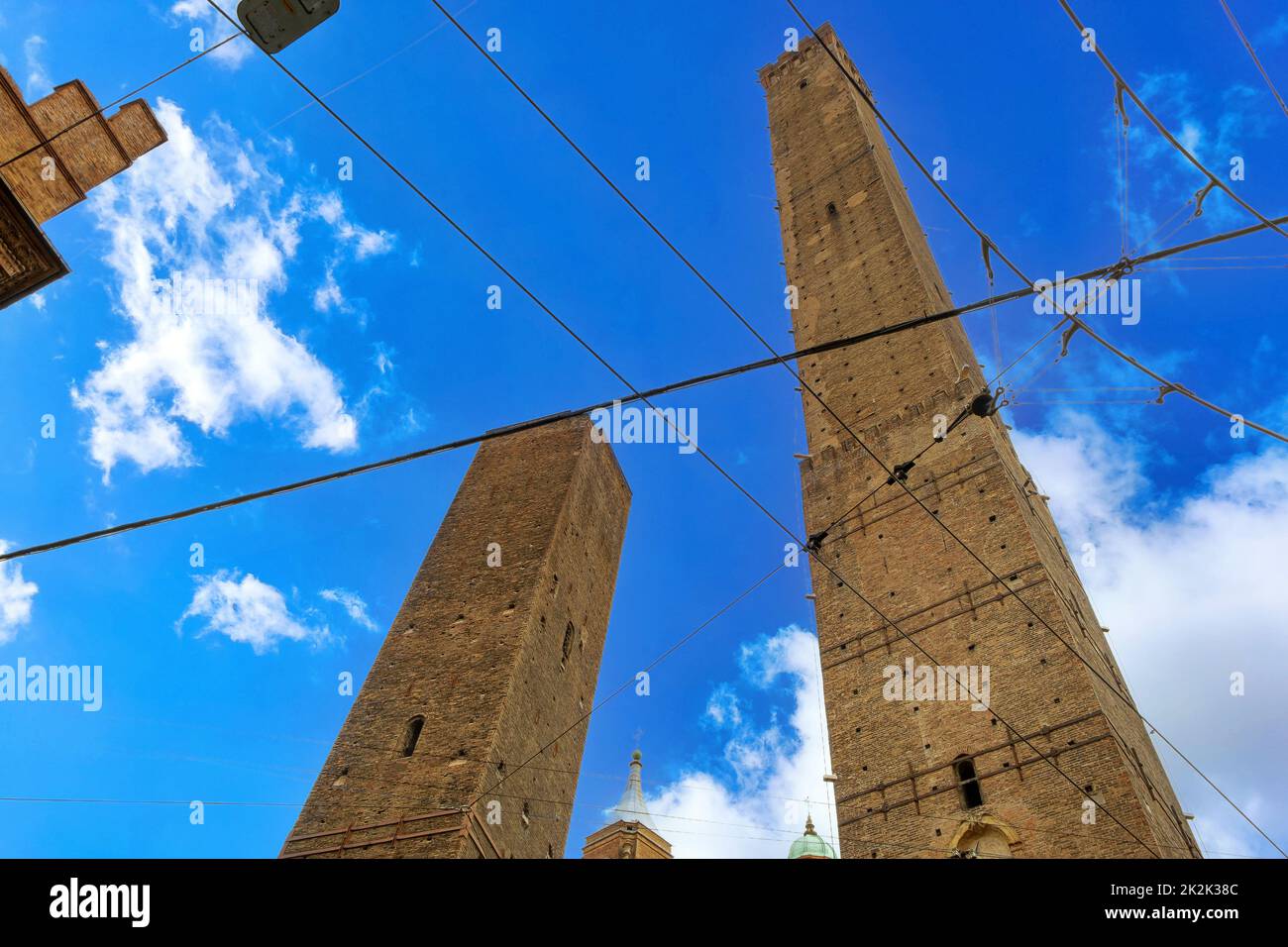 Medieval two towers hi-res stock photography and images - Alamy