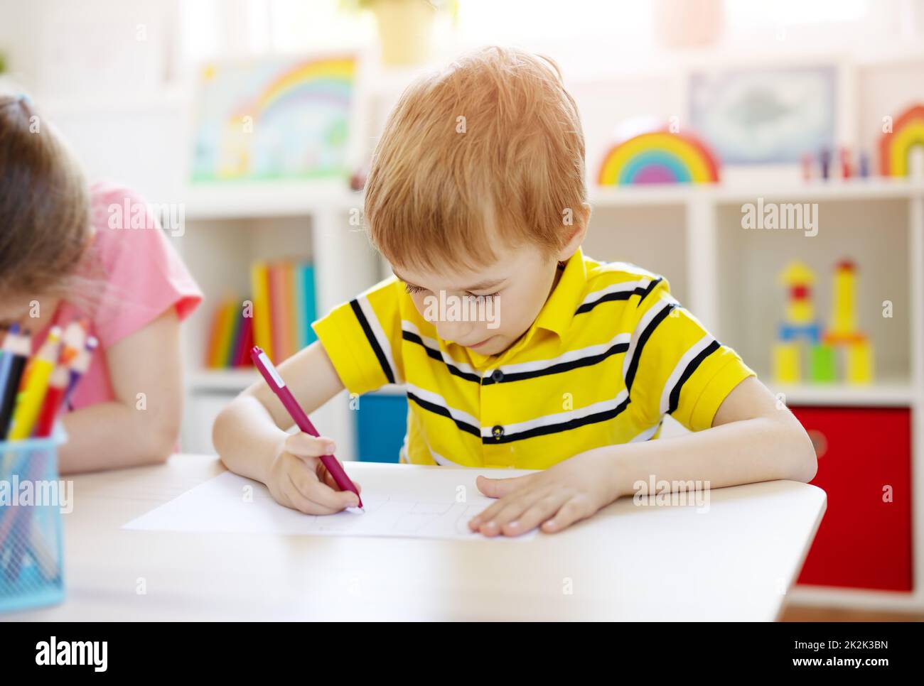 Writing lesson hi-res stock photography and images - Alamy