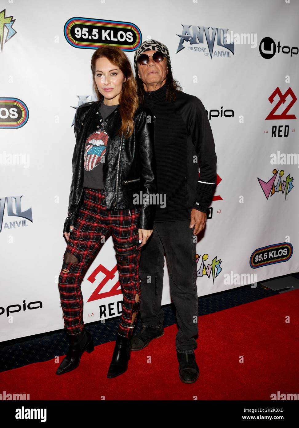 Los Angeles, CA - Sept 22, 2022 - Nadia Lanfranconi and Wayne Jobson ...