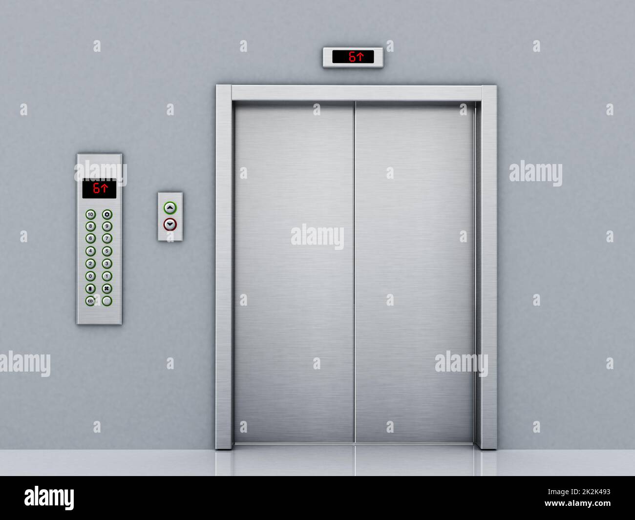 Elevator lift door doors hi-res stock photography and images - Alamy