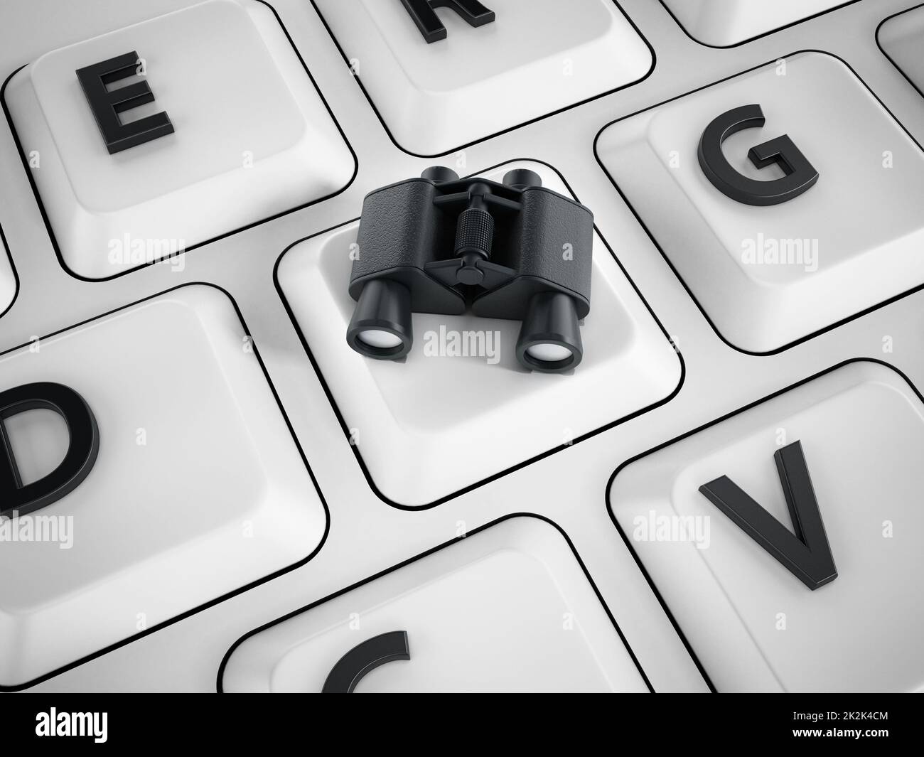 3d keyboard hi-res stock photography and images - Alamy