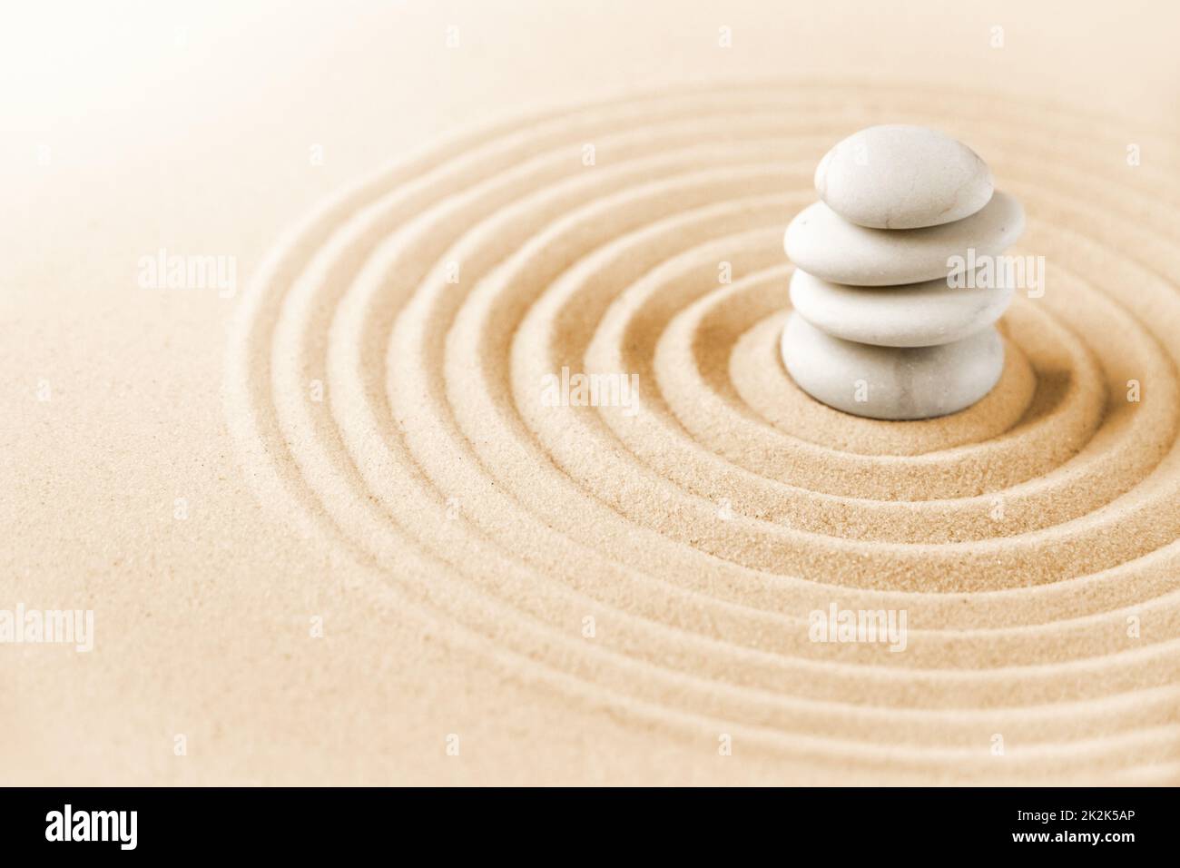 Zen japanese garden background Stock Photo - Alamy