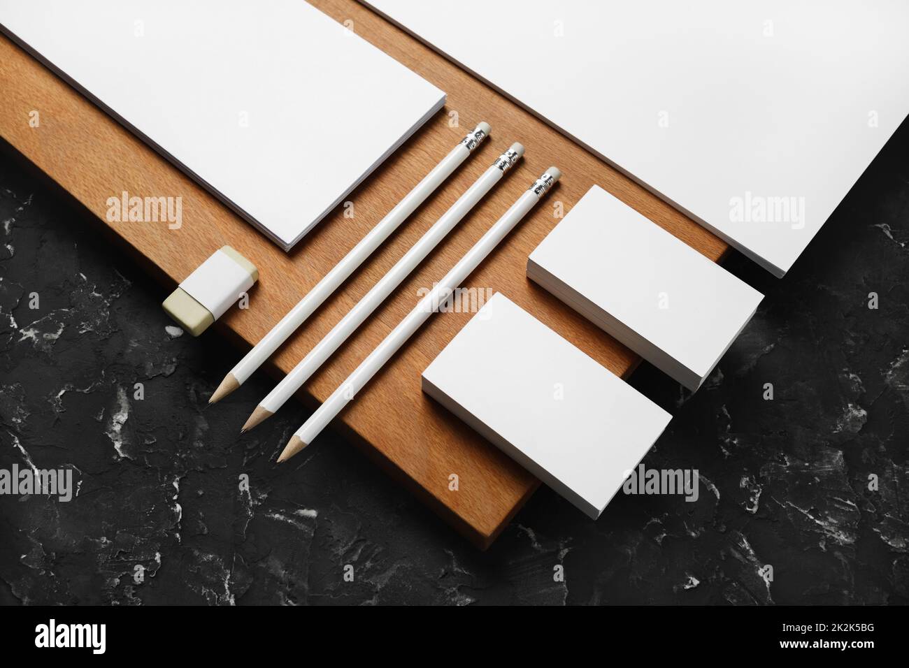 Blank corporate stationery Stock Photo - Alamy