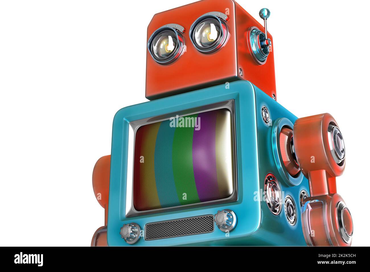 Monitor screen robot hi-res stock photography and images - Alamy