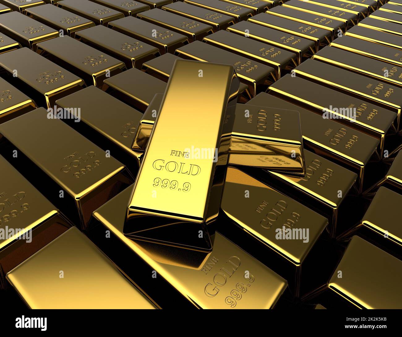 Gold bars vault hi-res stock photography and images - Alamy